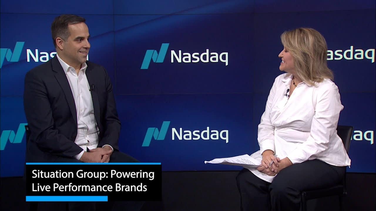 Nasdaq's Jane King Interviews Damian Bazadona - Situation